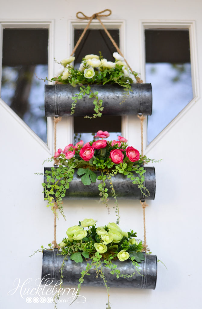 Galvanized Metal Summer Door Hanger - HUCKLEBERRY LIFE