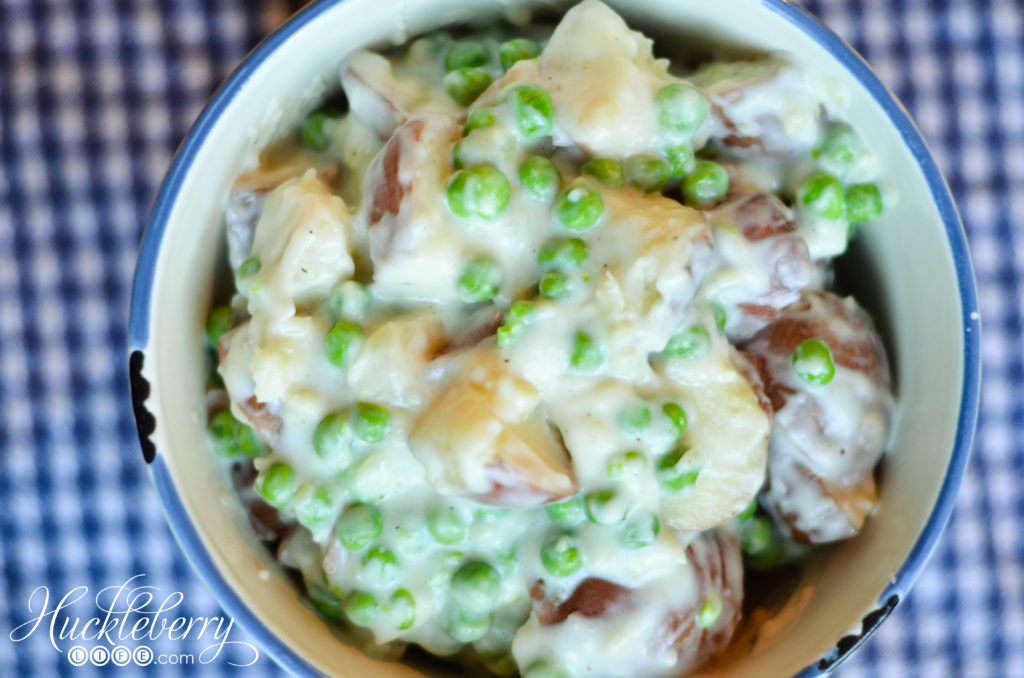 INSTANT POT NEW POTATOES AND PEAS - HUCKLEBERRY LIFE