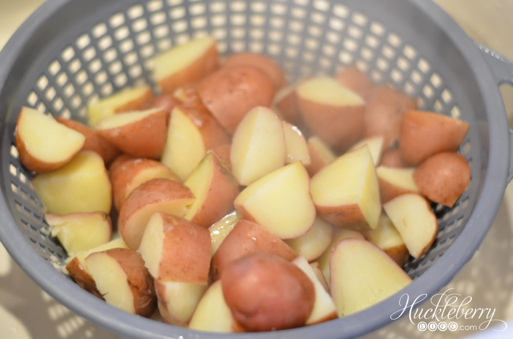 INSTANT POT NEW POTATOES AND PEAS - HUCKLEBERRY LIFE