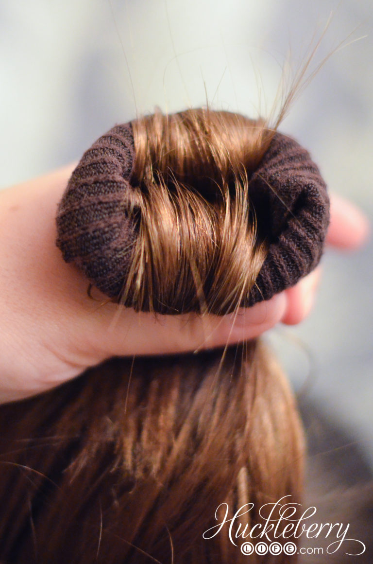 TRIPLE ROPE BRAID with sock bun - HUCKLEBERRY LIFE